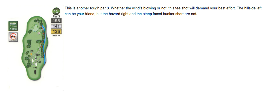 Course Details - Indian Creek